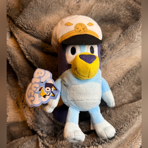 Toys | Bluey Ship Captain Plush | Poshmark